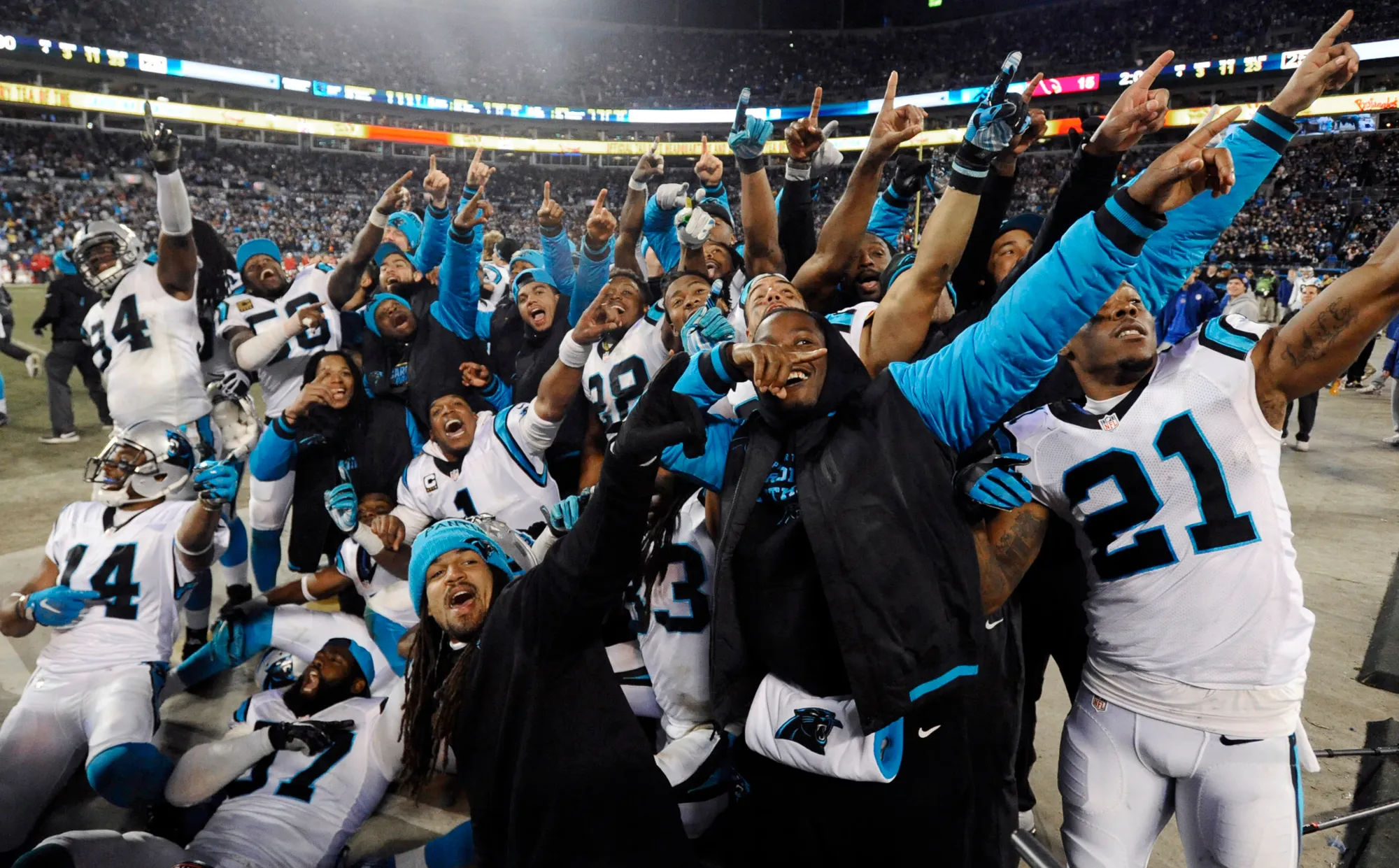 Odell, Josh, PIG and 2 playoff wins: 2015 Panthers roll on | Raleigh News & Observer
